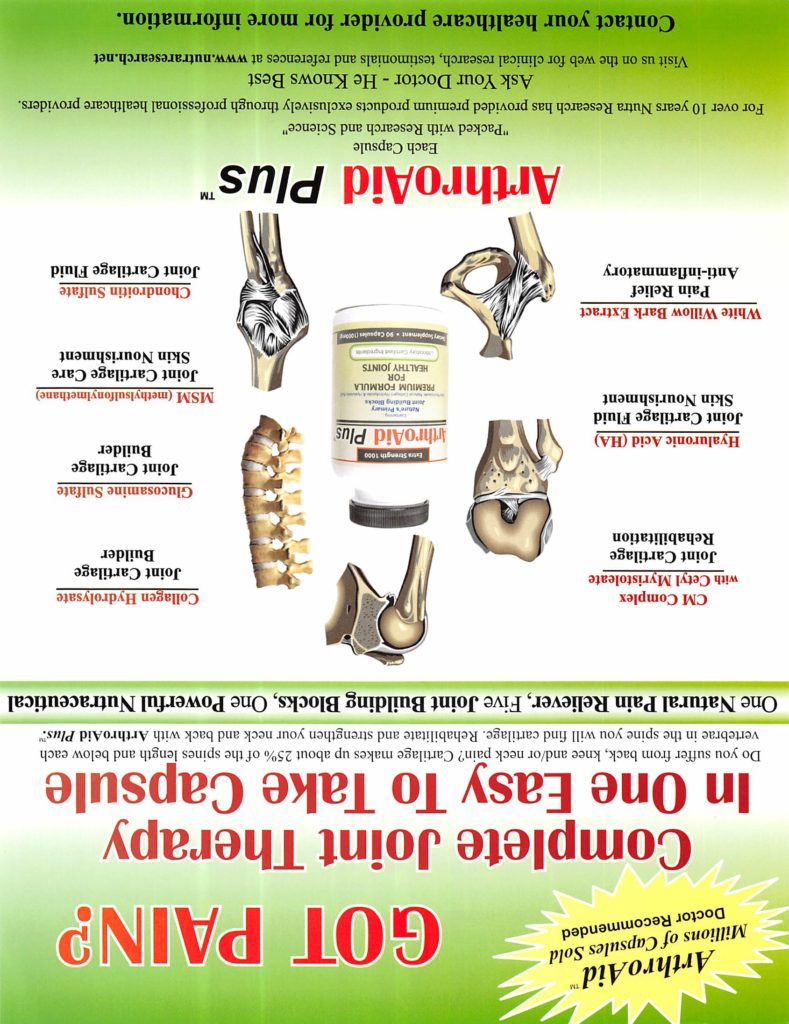Pages from arthroaid plus factr sheet | Henderson NV Chiropractor | Dr ...